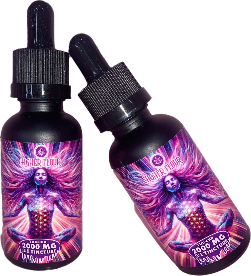 3:1 THC:CBD Tincture – Higher Flour